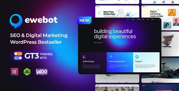 Ewebot 3.1.0 - SEO Marketing Digital Agency WordPress Theme - Resell Matrix